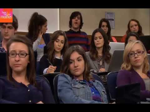 Como conoci a tu madre [How I Met You Mother]-Primera ves que Tracy ve a Ted