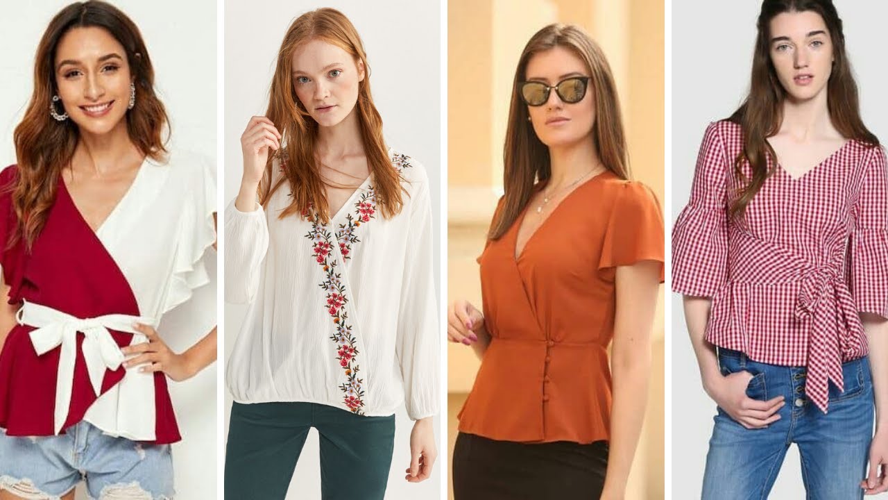 Trending Cross over Blouse Designs | Gimmy Fashions - YouTube