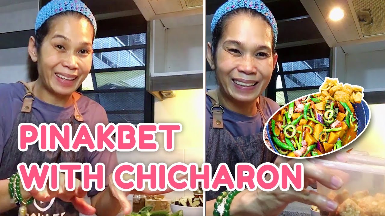 PINAKBET WITH CHICHARON! (QUICK AND EASY RECIPE) | PokLee Cooking - YouTube