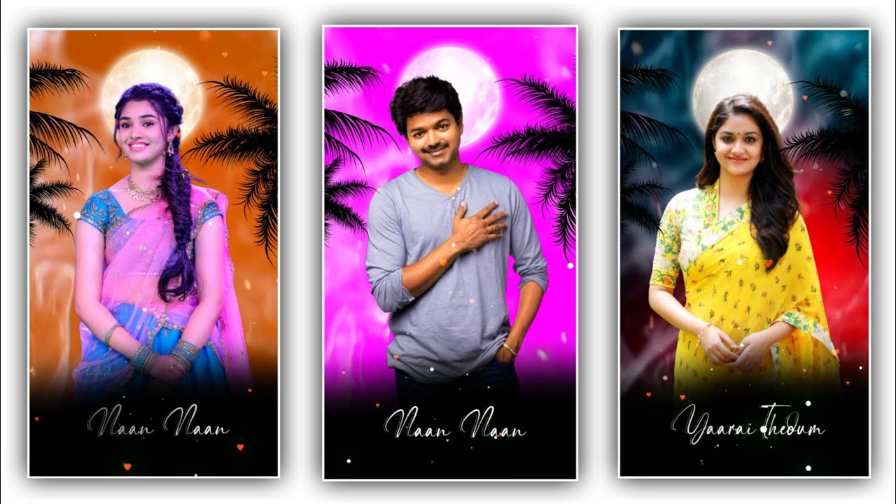 Moon Effect Video Editing | Love Lyrics Status Editing Kinemaster ...