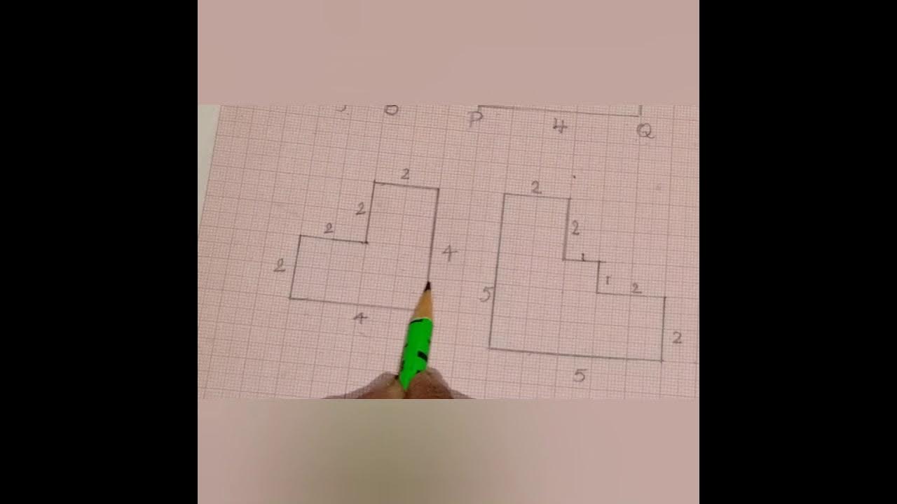Find the area and perimeter using a graph paper/ class4 - YouTube