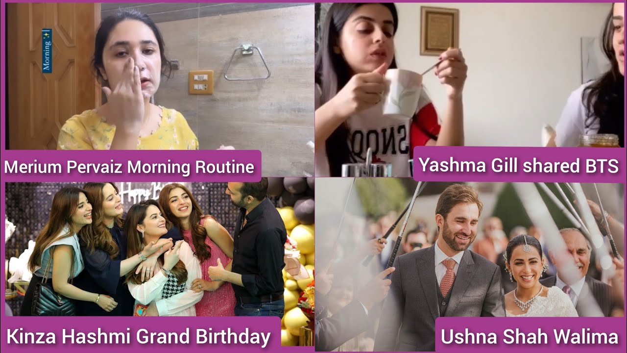 Mujhe Pyaar Hua Tha Actress Hania Amir at Kinza Hashmi Birthday with ...