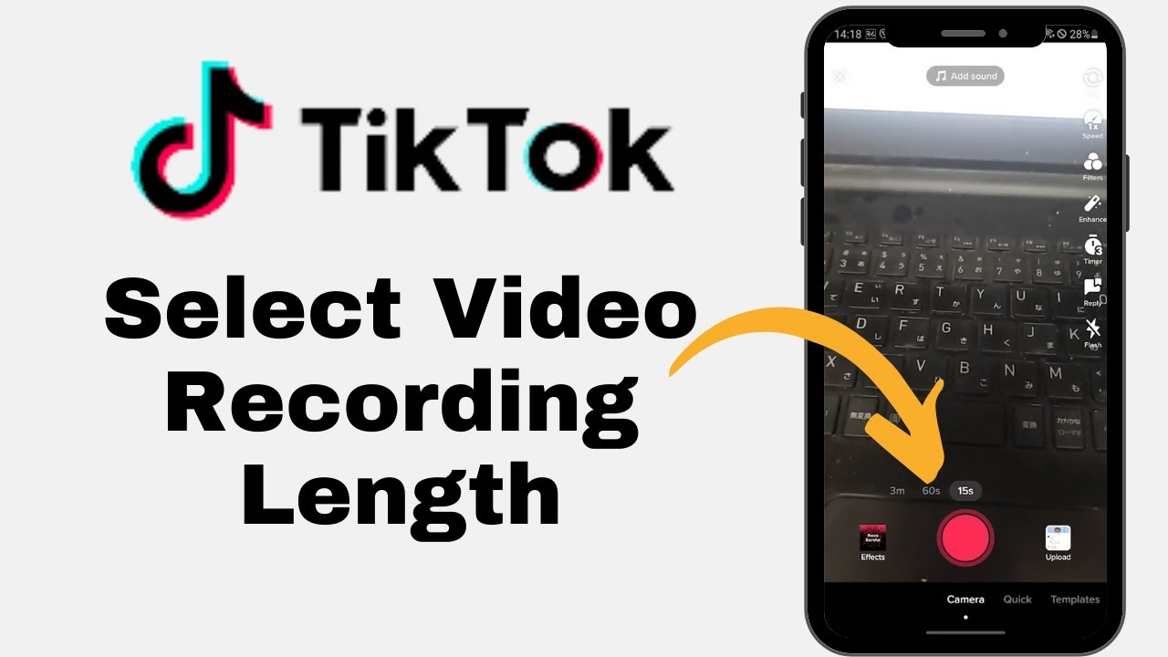 How to Choose Video Recording Length on TikTok? 15s, 60s & 3m Option ...