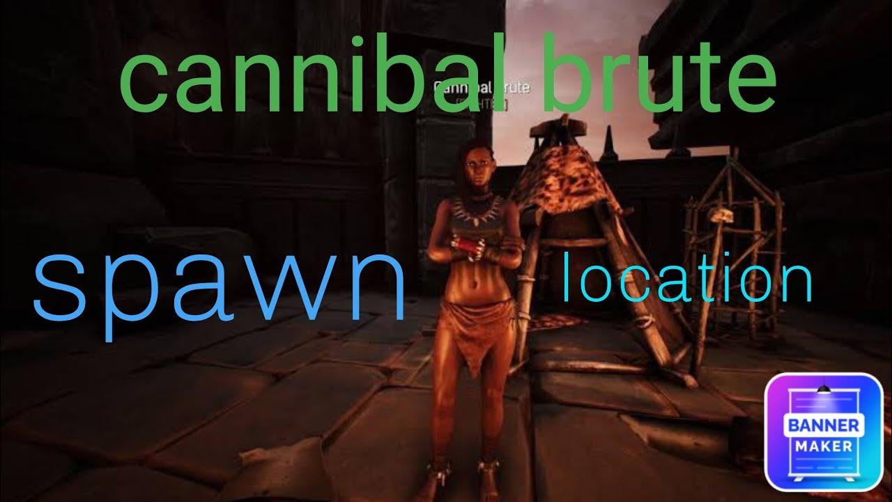 Cannibal brute spawn location and taming method conan exile ps4/ps5 - YouTube