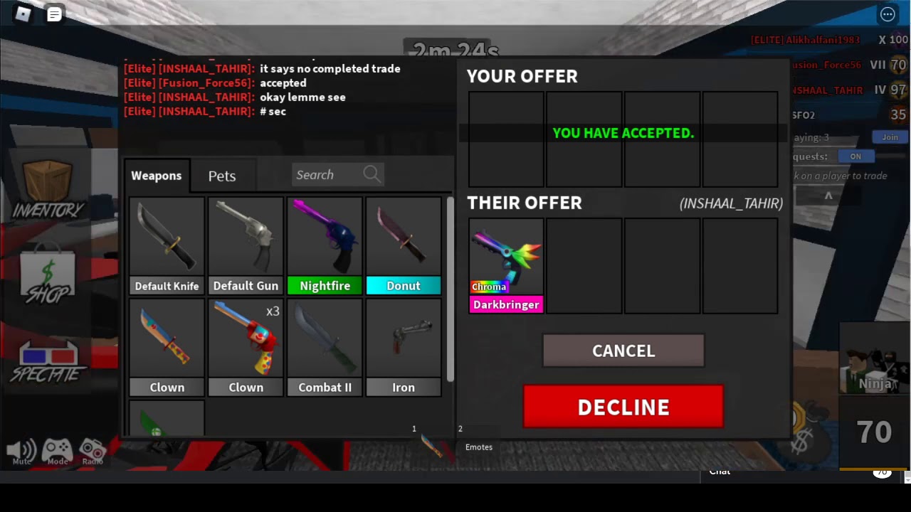 MM2/LIMITED SCAMMER - YouTube