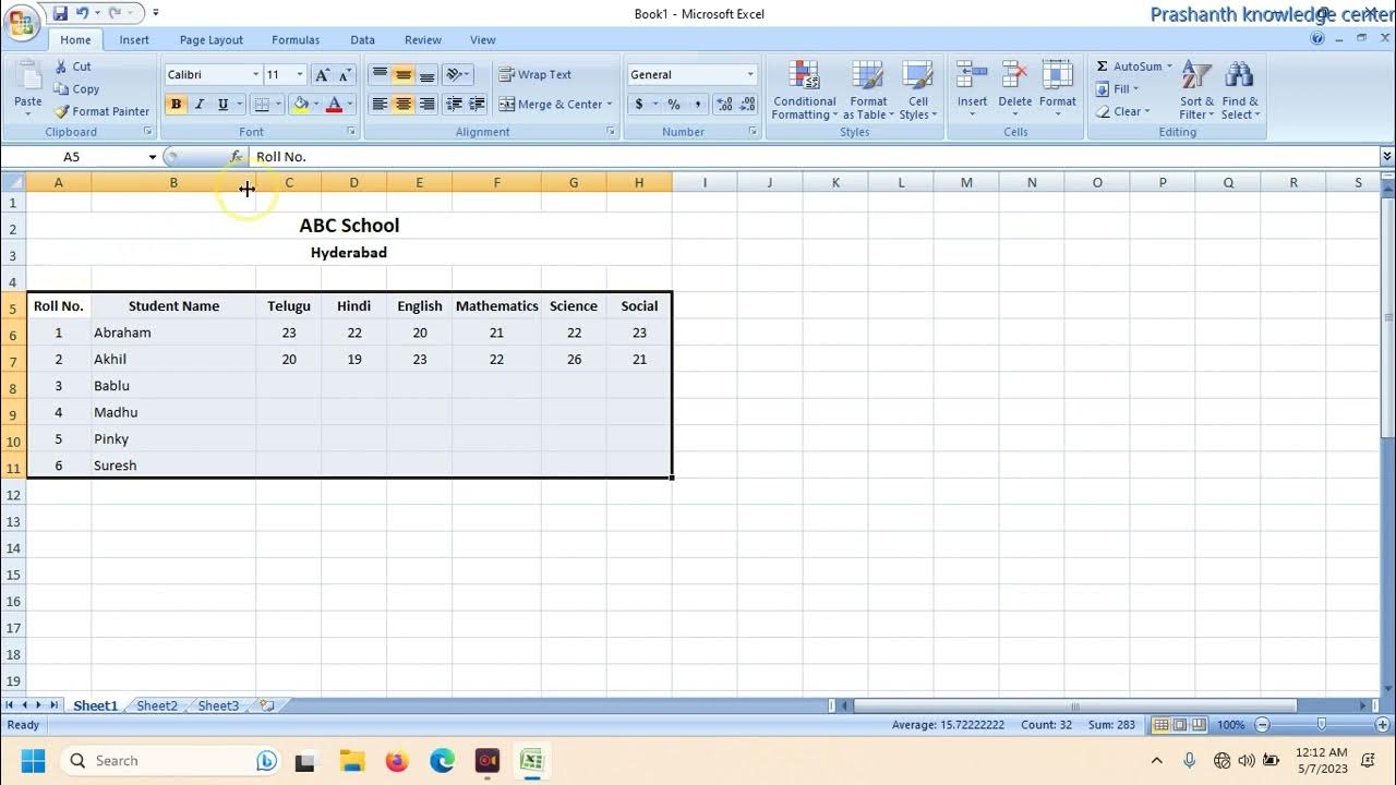 Arithmetic Operations In Excel - Youtube