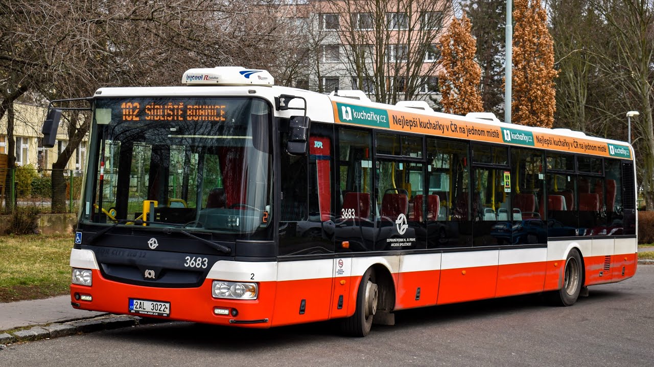 [AUDIO] SOR NB 12 City Euro 5 EEV, ev. č. 3683, linka 201 - YouTube