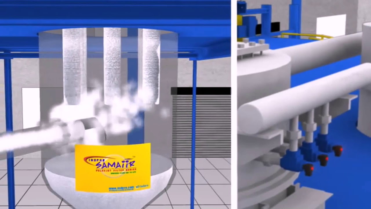 Reverse Pulse Jet Cleaning System - YouTube