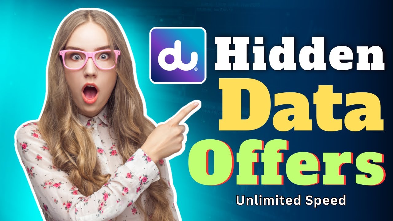 Du Sim | Hidden Data Offers | Du Data Offers 2023 | Internet Packs ...
