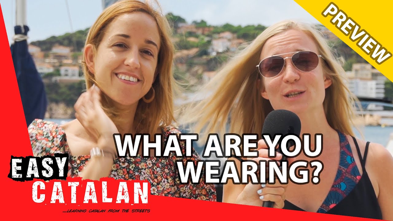 Catalan Clothing Vocabulary (PREVIEW) | Super Easy Catalan 12 - YouTube