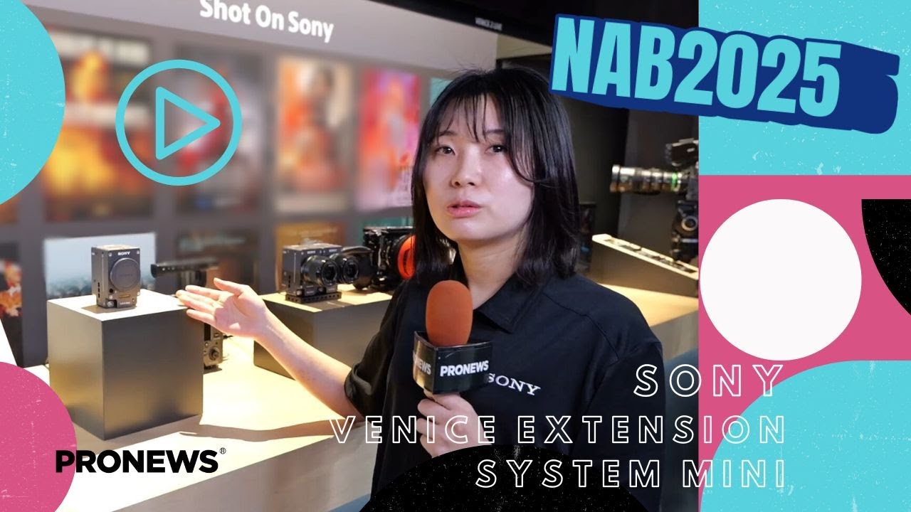 [NAB2025レポート] SONY「VENICEエクステンションシステムMini」 - YouTube