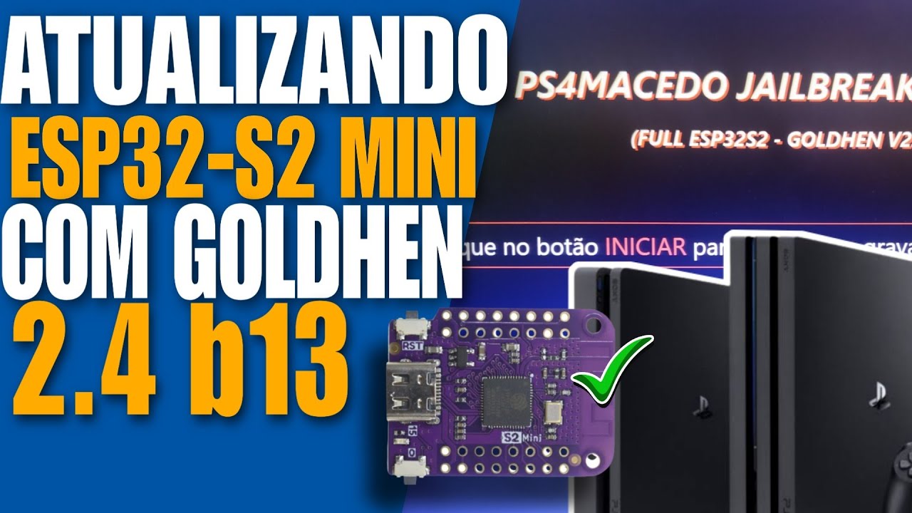 ATUALIZAÇÃO COMPLETA DA ESP32 S2 MINI EXFATHAX HOST OFF 100% CONFIÁVEL ...