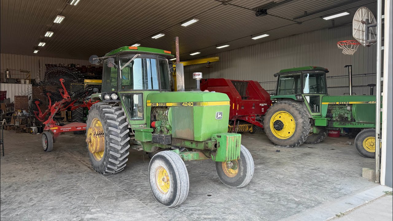 First Cutting Of Hay! Rain Rain Go Away:) - YouTube