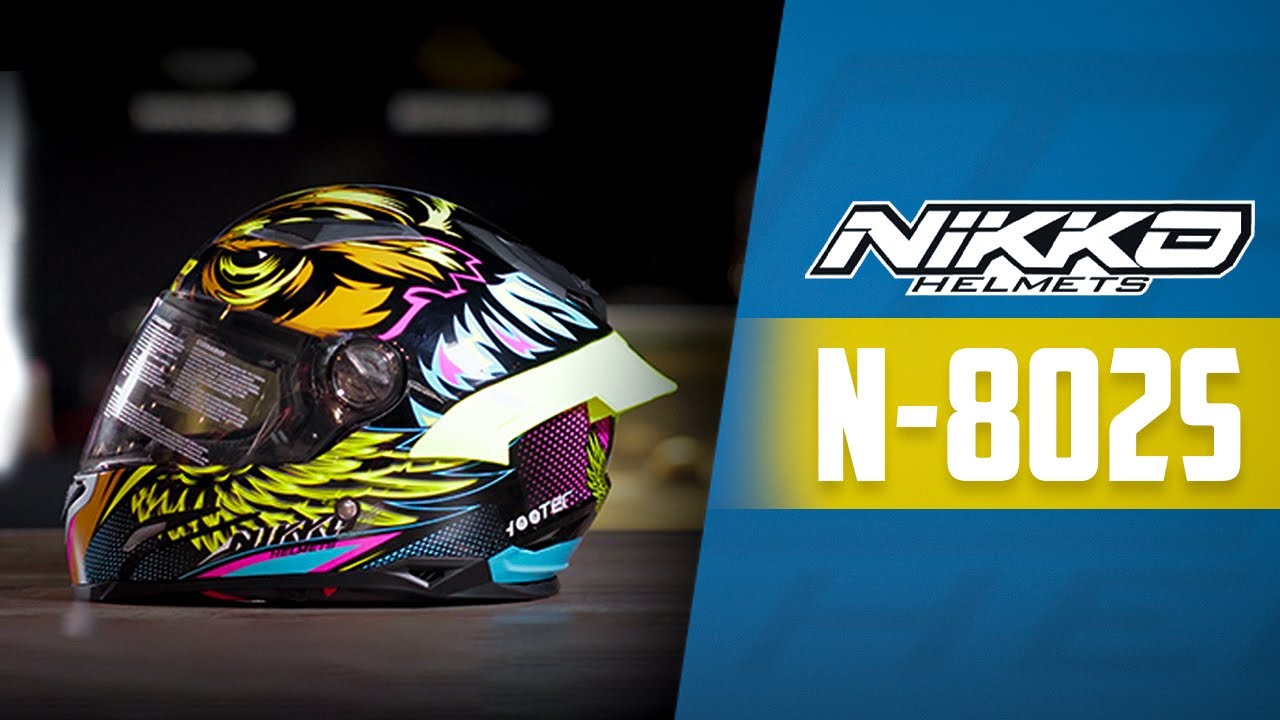 Nikko N-802S Helmet | Full Review | Nepali Wheels - YouTube