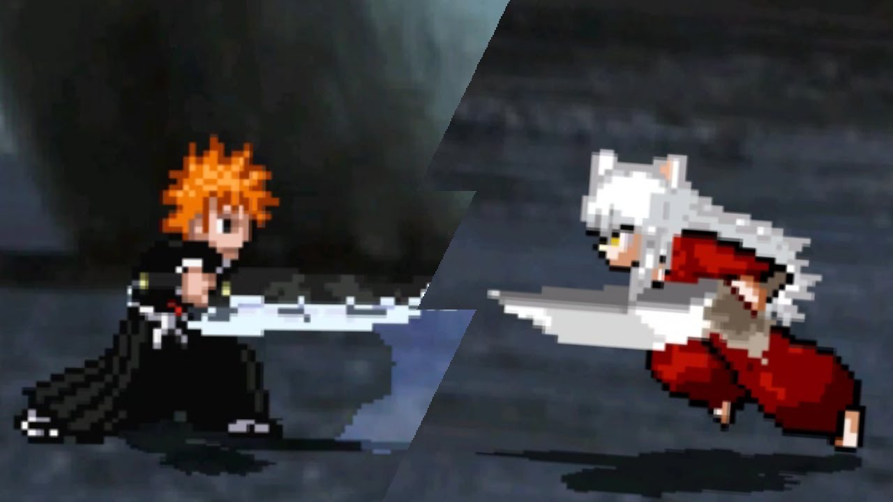 Inuyasha VS Ichigo! || Inuyasha VS Bleach || Jump Force Mugen V13 - YouTube