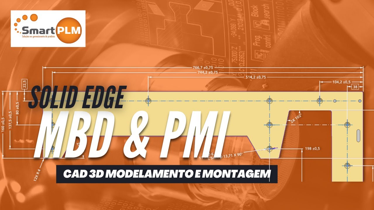 Solid Edge 2023 - Model Based Definition - YouTube