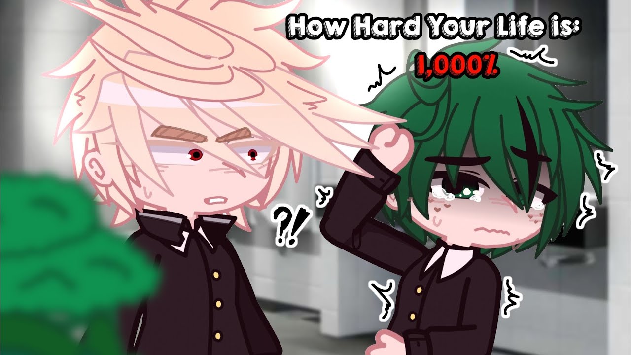 how hard your life is [] deku angst [] middle school angst [?] - YouTube