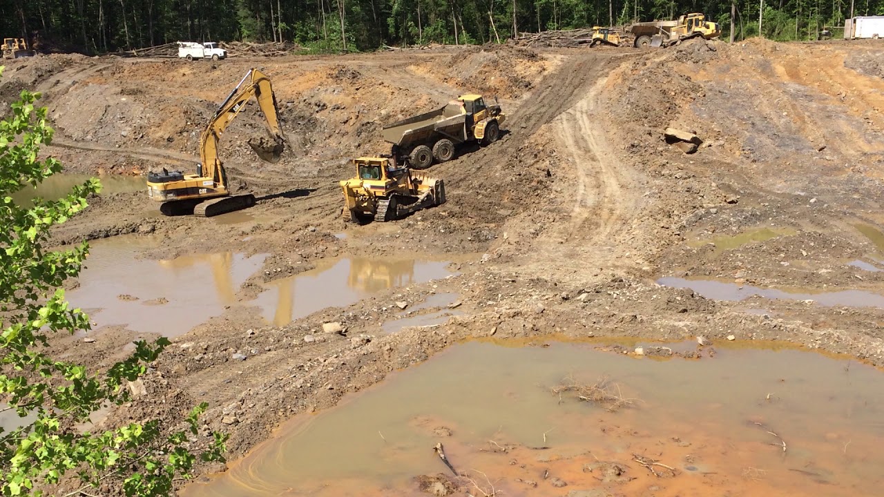 Reclamation work at Sugar Ridge FWA - YouTube