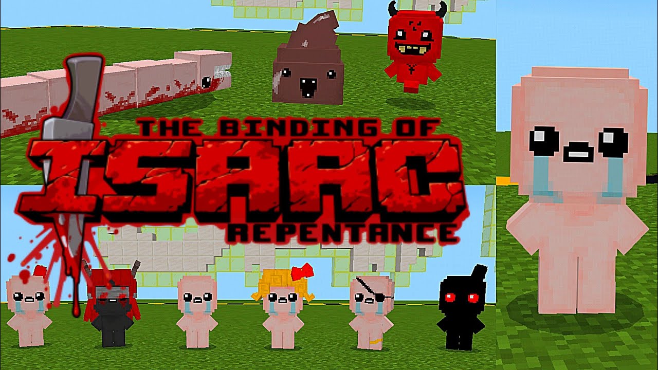 The Binding of Isaac | Addon MOD Minecraft Bedrock 1.17.41 - YouTube