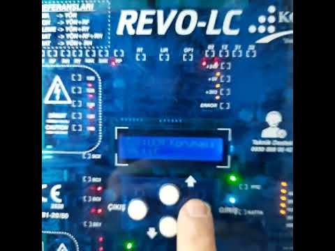 Konel revo lc ucm istem dışı hareket testi nasıl yapılır?