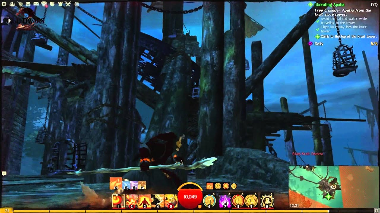 Guild Wars 2 - Orr - Mission 34 - Liberating Apatia - YouTube