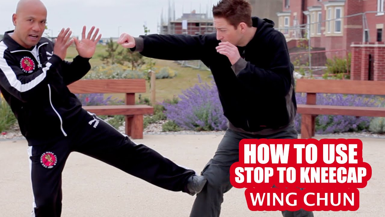 How to use stop kick to the kneecap | Wing Chun - YouTube