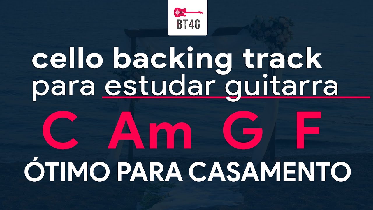 C Am G F loop backing track para estudar guitarra | ótimo para ...
