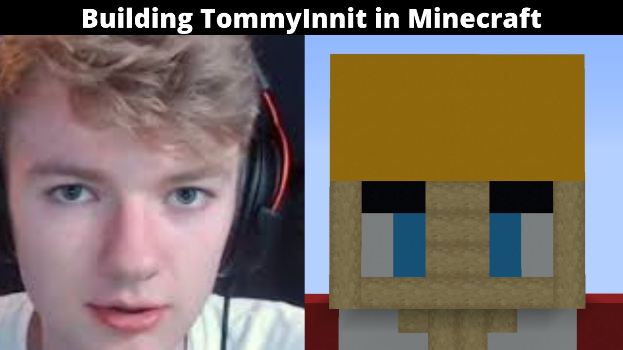 Building TommyInnit in Minecraft - YouTube
