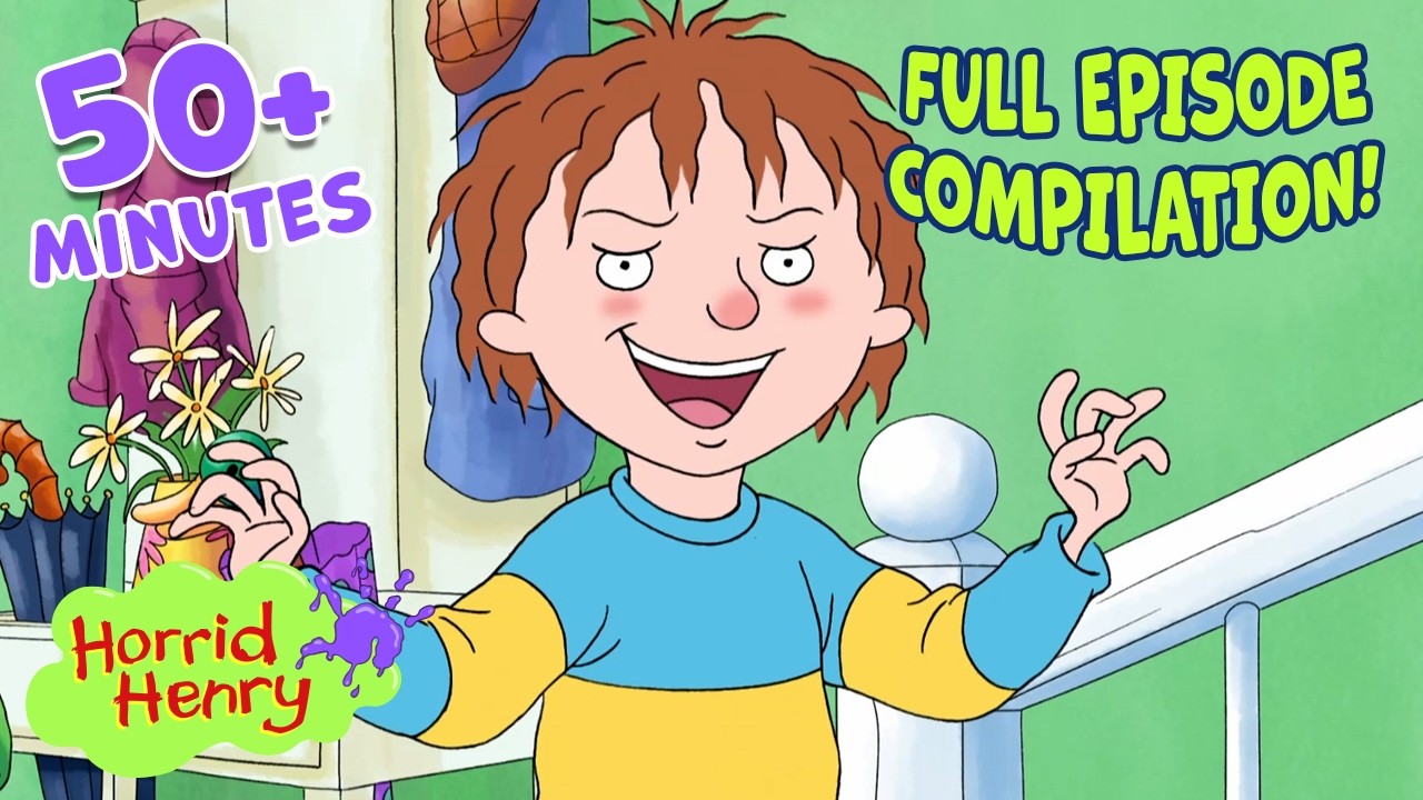 Henry's Top 10 Scares | Season 4 Clip Compilation | Horrid Henry | 1 ...