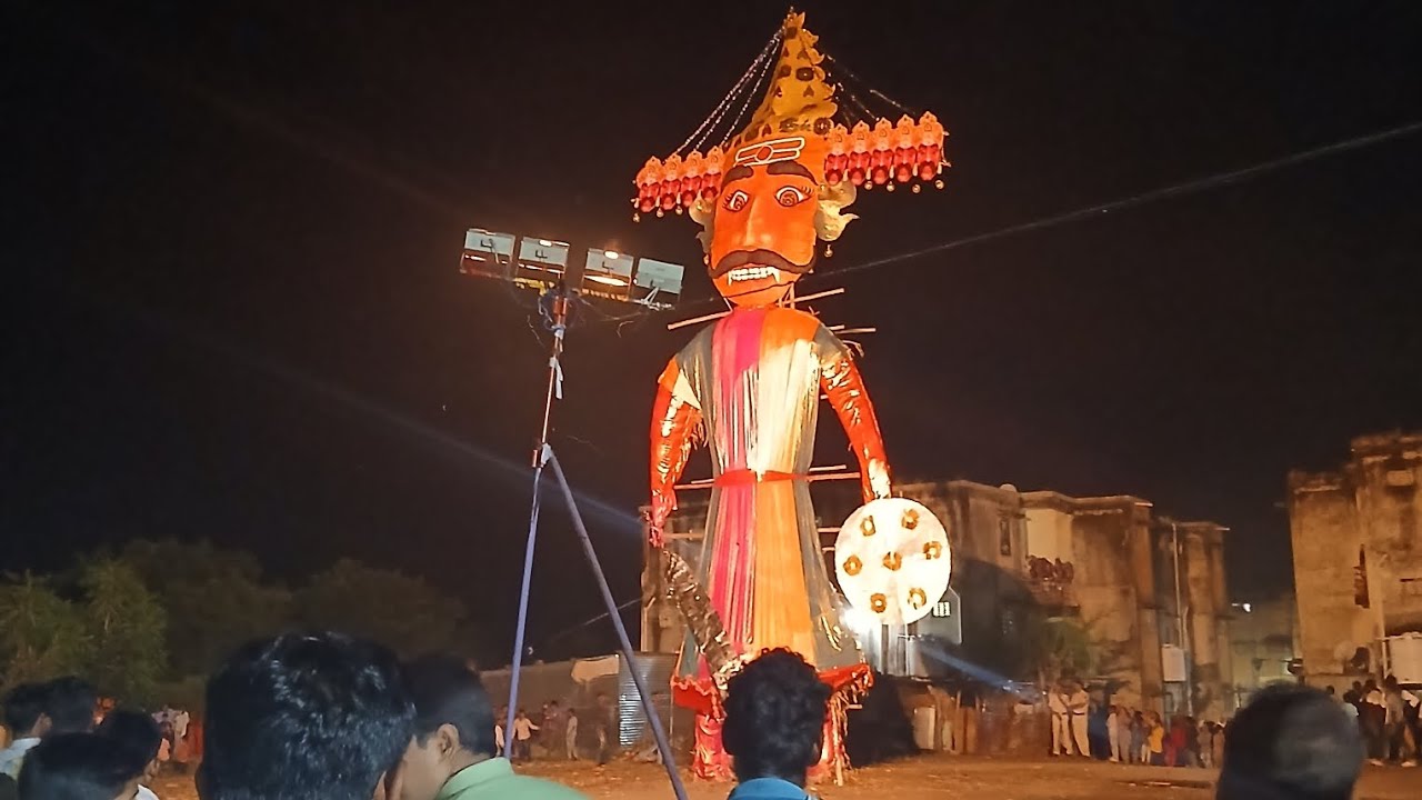 🏹2024 Dusera Festival Celebration in Jamner City.., - YouTube