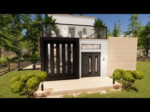 simple small build, house tour - YouTube