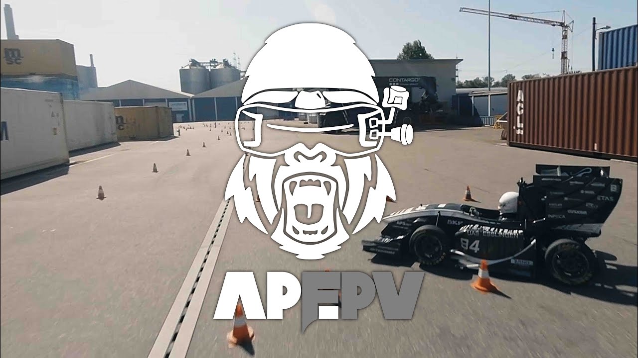 FPV Racing car Rennstall Hochschule Esslingen 4K - YouTube
