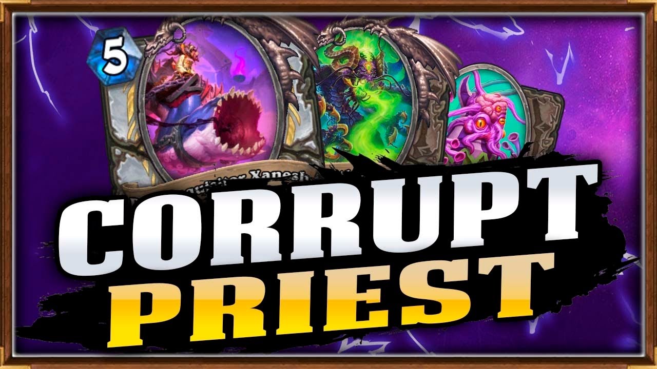 💀 CORRUPT PRIEST 💀 NEW CONTROL DECK | HEARTHSTONE - YouTube
