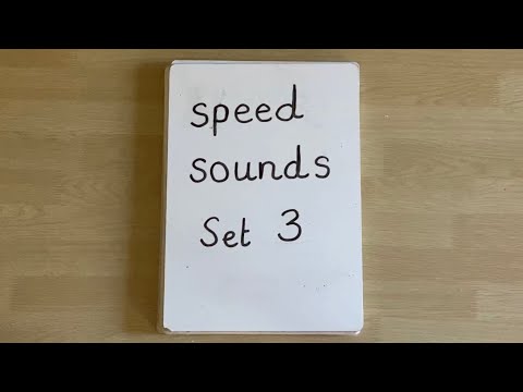 Set 3 Speed Sounds Flashcards for Reception and Year 1