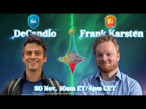 Lorcana LCCC DE - Frank Karsten vs DeCandio - YouTube