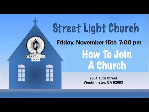 How To Join a Church - YouTube