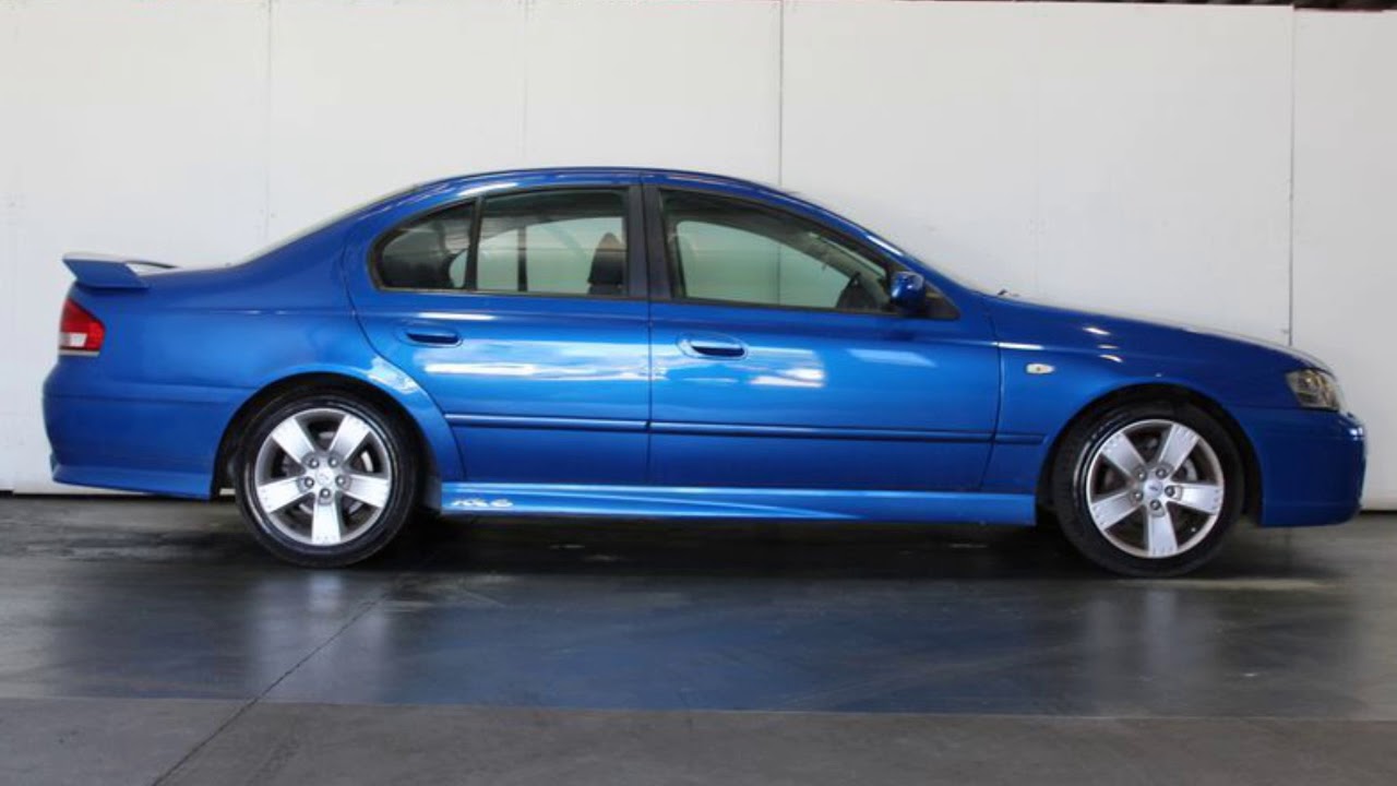 2006 Ford Falcon BF MkII XR6 Blue 6 Speed Auto Seq Sportshift Sedan ...