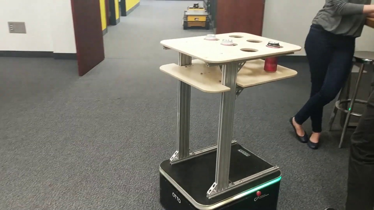 Beer Delivery Robot - YouTube