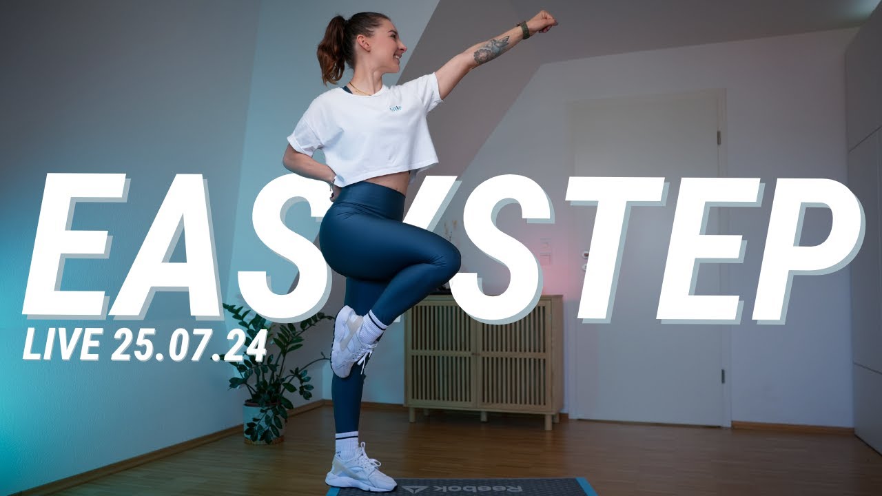 EASYSTEP - INTERMEDIATE CHOREO | Step Aerobic | ZOOM Live Kurse | 25 ...