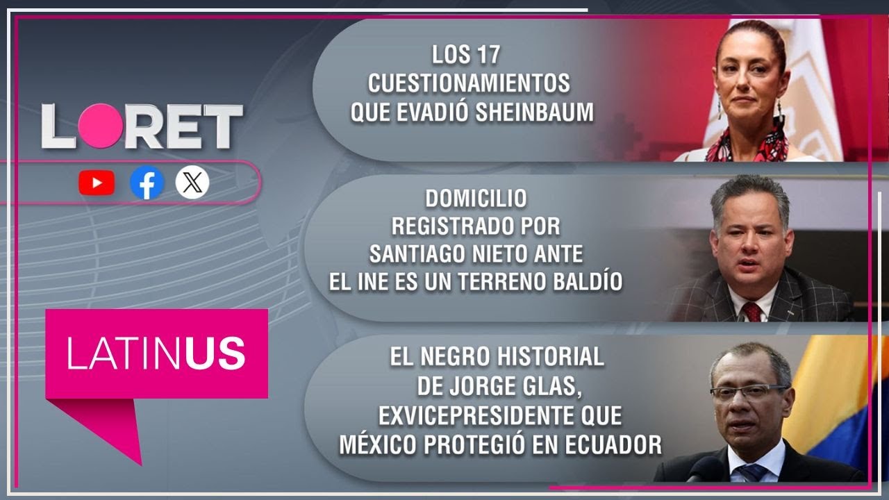 Loret en Latinus: 8 de abril - YouTube