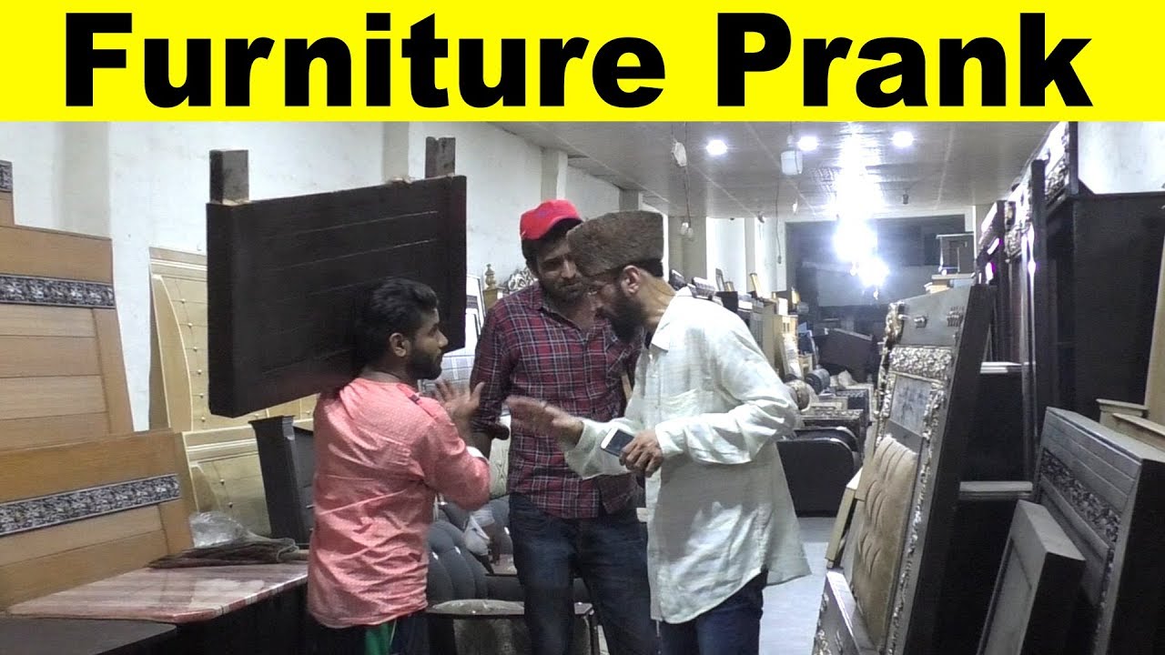 Furniture Prank | Allama Pranks | Totla reporter | Prank | Lahore TV ...