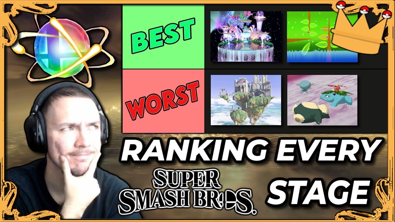 BC King Ranks EVERY Super Smash Bros. Stage! - YouTube