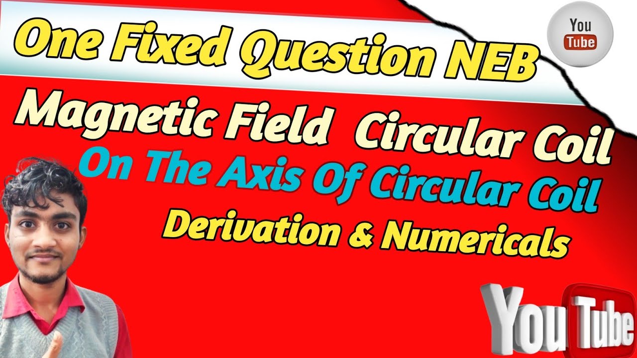 Magnetic Field Due to Circular Coil |Magnetic Field On Axis Of Circular ...