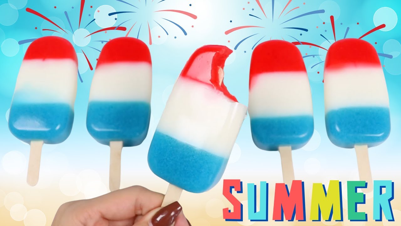 How to Make Rocket Pop Gummy Popsicles! - YouTube