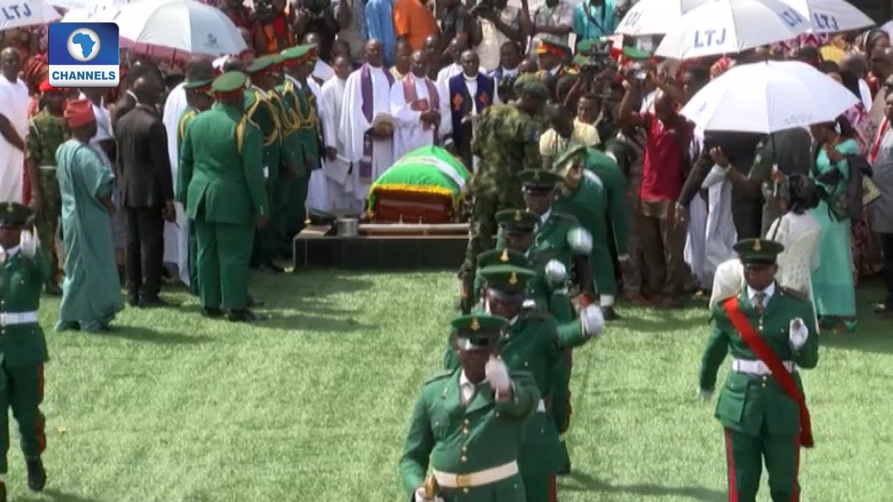 Metrofile: Family,Friends Pay Last Respect To Gen Robert Adeyinka ...