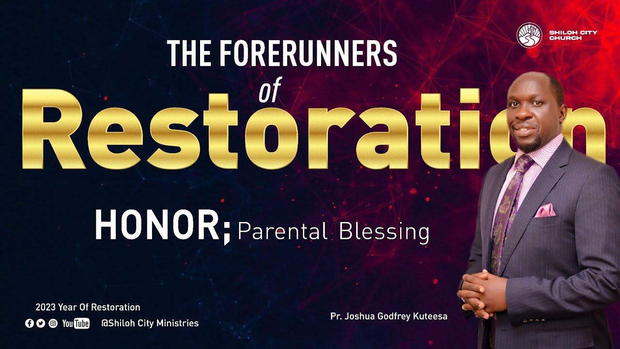 Pr Joshua Godfrey.K // HONOR - Parental Blessing. Session 2 - YouTube