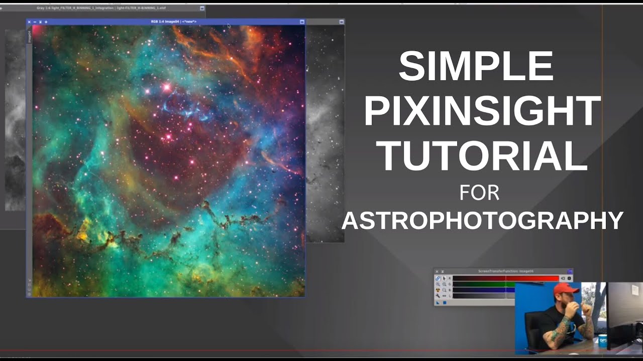 Simple PixInsight Processing Tutorial with Dustin Gibson - YouTube