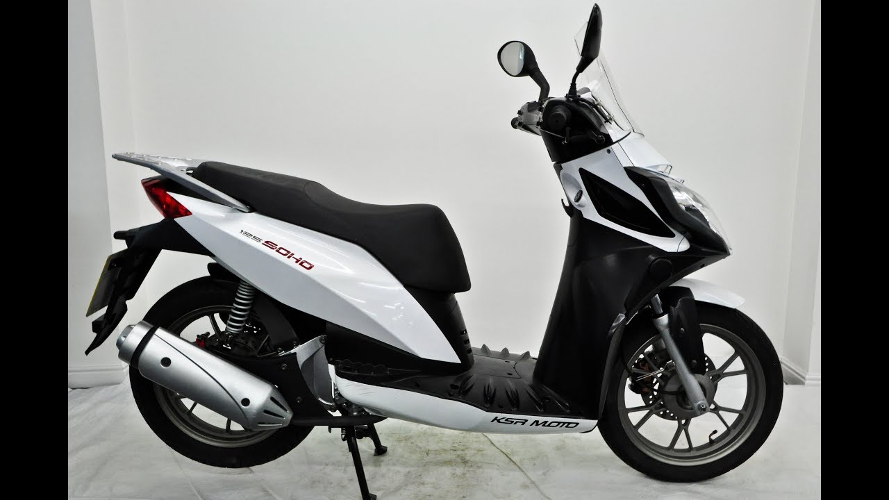 KSR Moto Soho 125 White 2015 - YouTube