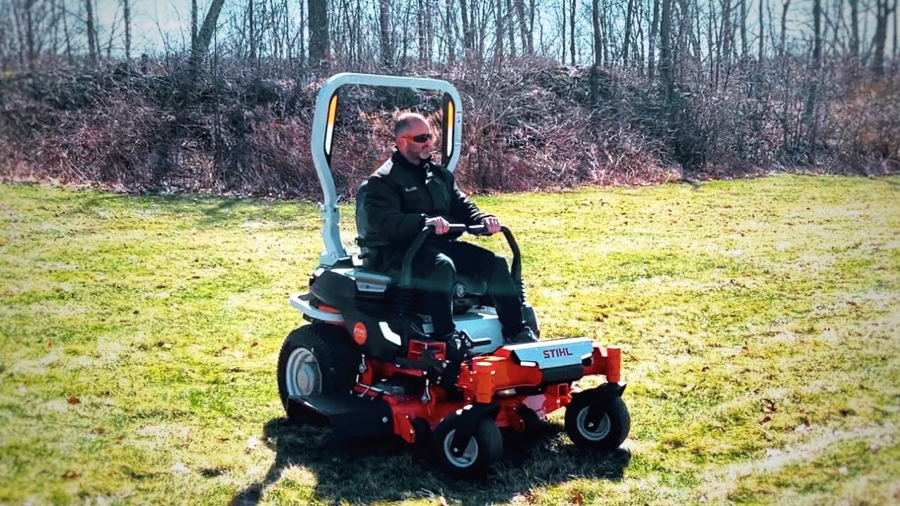 Eco-Friendly Speed: My First Ride on Stihl’s 16MPH Zero-Turn Battery ...
