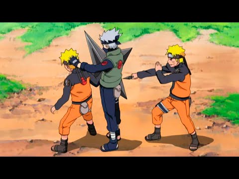 Kakashi Evaluates Naruto's Training Results - Kakashi vs. Naruto and Sakura